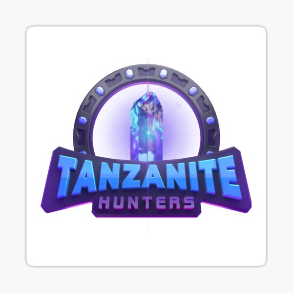 "Tanzanite Hunters logo" Sticker for Sale by tanzanitehunter | Redbubble