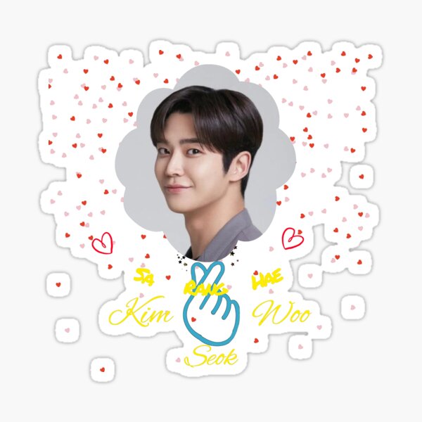 "Saranghae Rowoon Oppa" Sticker for Sale by ShopgirlNYKK | Redbubble