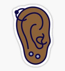 Ear Piercing Stickers | Redbubble
