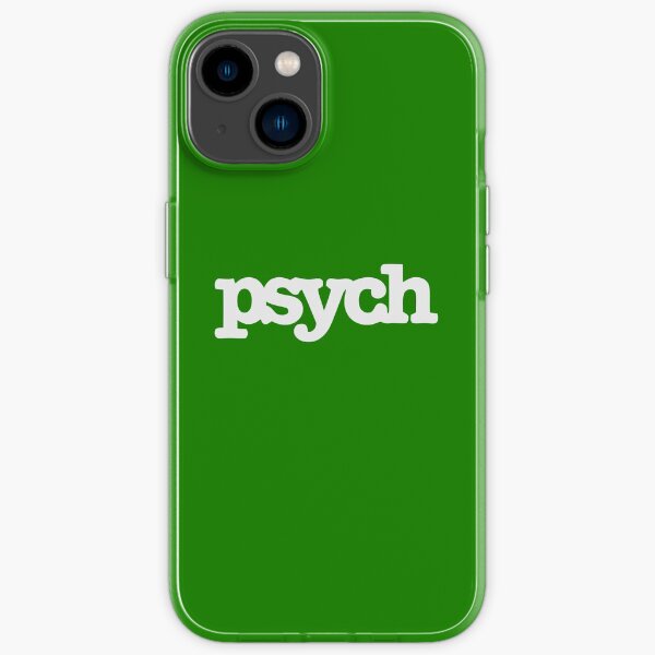 "psych" iPhone Case for Sale by bellivania | Redbubble