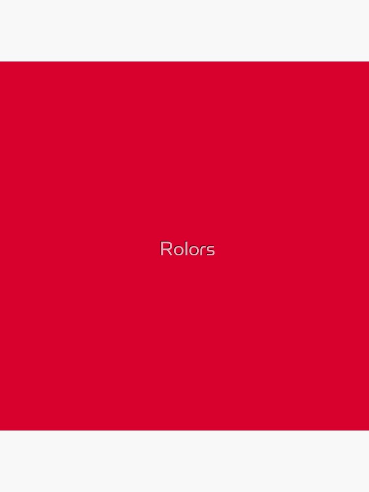 "Dark Amaranth Red Minimalistic Color" Poster for Sale by Rolors ...