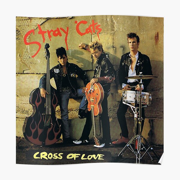 "stray cats band" Poster for Sale by ForresterDSG | Redbubble