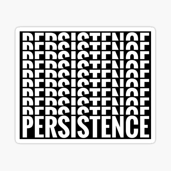 "Persistence Version 3" Sticker for Sale by procreativefox | Redbubble