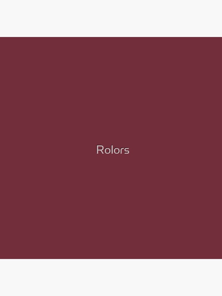 "Dark Wine Red Minimalistic Color" Sticker for Sale by Rolors | Redbubble