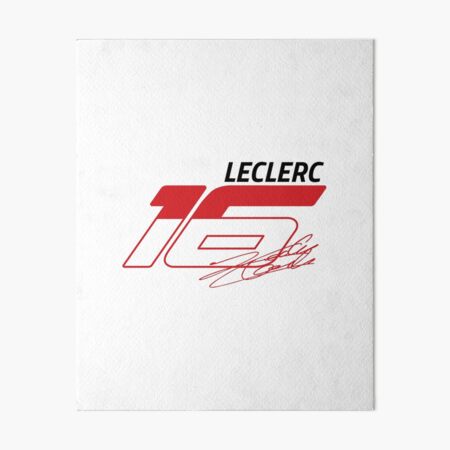 "Charles Leclerc 16" Art Board Print for Sale by demhan | Redbubble