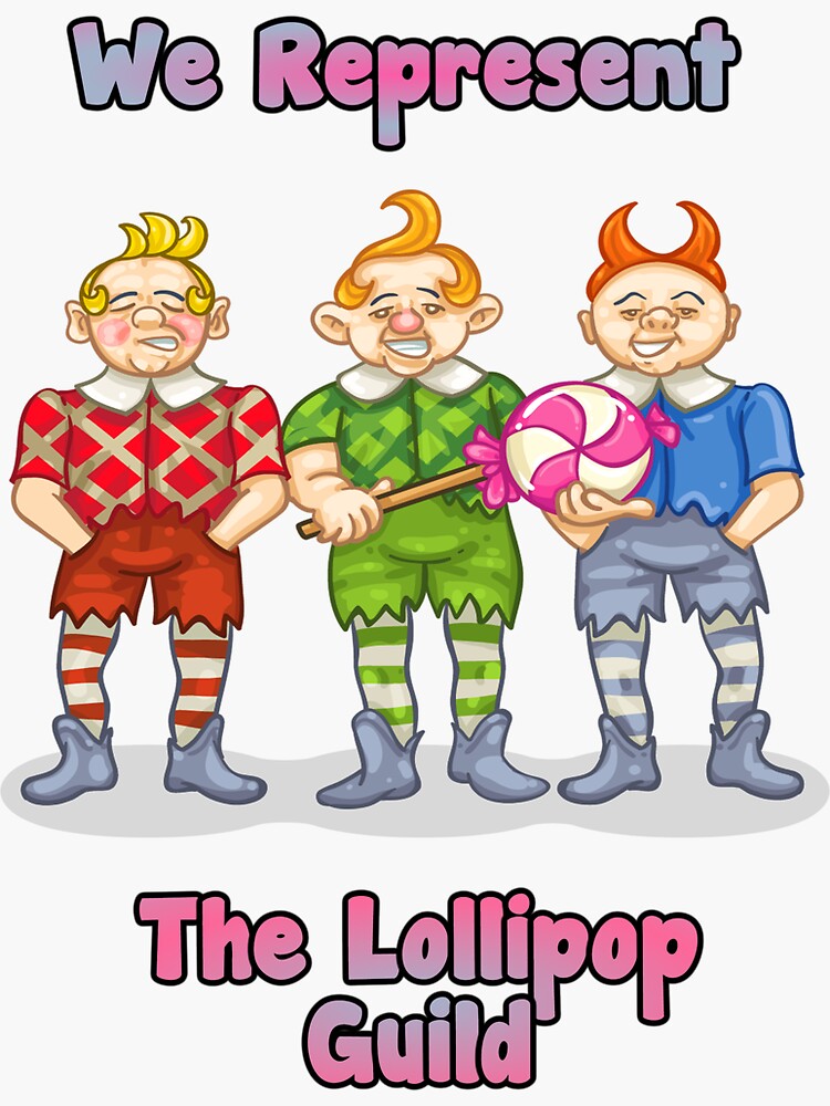 "Lollipop Guild" Sticker for Sale by Specialstace83 | Redbubble