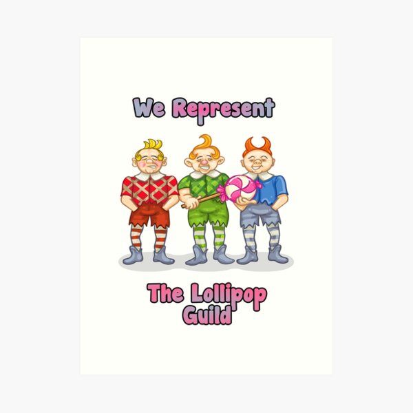 "Lollipop Guild" Art Print for Sale by Specialstace83 | Redbubble