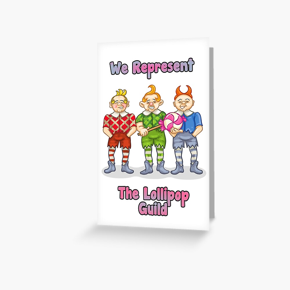 "Lollipop Guild" Greeting Card for Sale by Specialstace83 | Redbubble