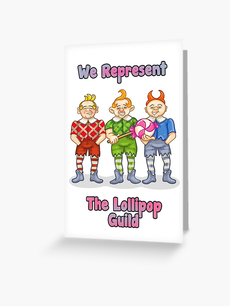 "Lollipop Guild" Greeting Card for Sale by Specialstace83 | Redbubble