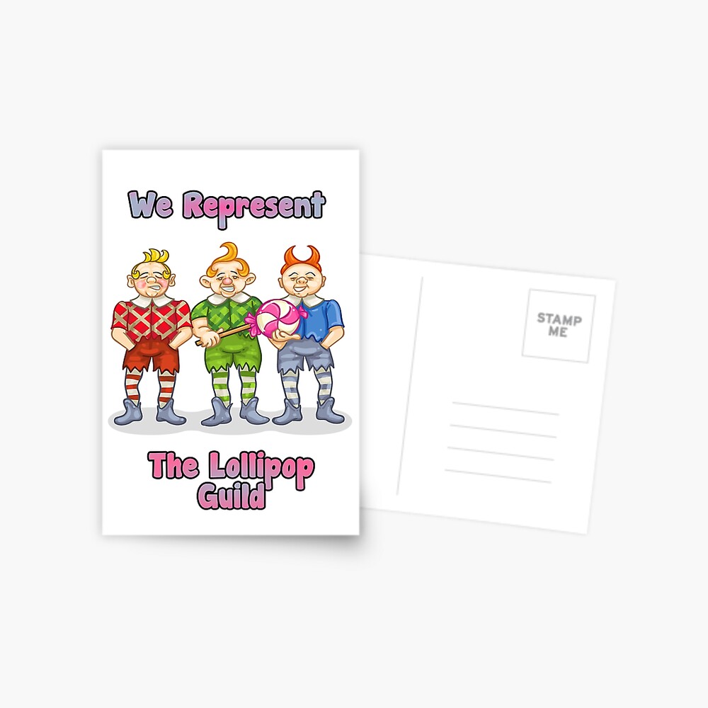"Lollipop Guild" Postcard by Specialstace83 | Redbubble