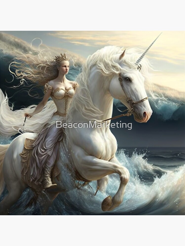 "Elf Fairy Unicorn Art " Sticker for Sale by BeaconMarketing | Redbubble