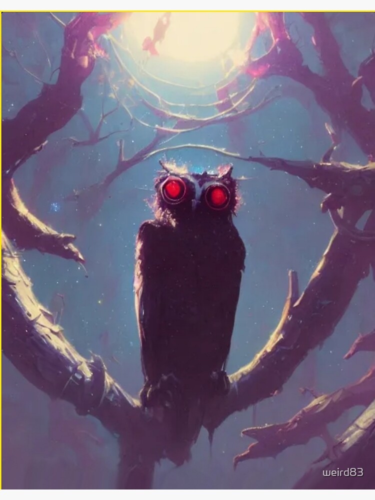 "night owl nest red eyes gothic goth darkness crow director Tim ...