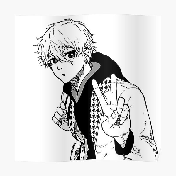 "Nagi Seishiro - Blue Lock" Poster for Sale by HIROYUSHI | Redbubble
