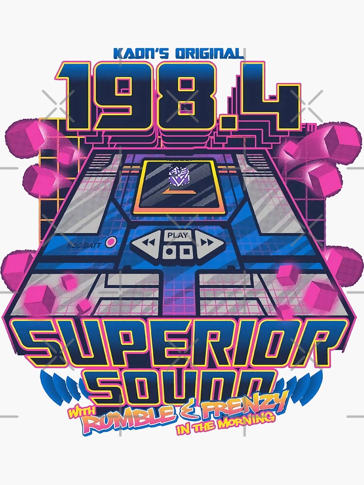 "Soundwave" Sticker for Sale by Shariko | Redbubble