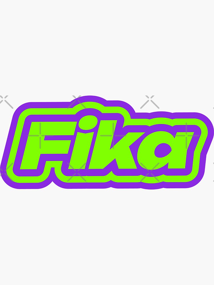 "Swedish Fika" Sticker for Sale by MoodsofDesign | Redbubble