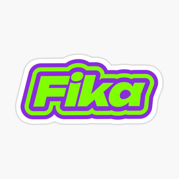 "Swedish Fika" Sticker for Sale by MoodsofDesign | Redbubble