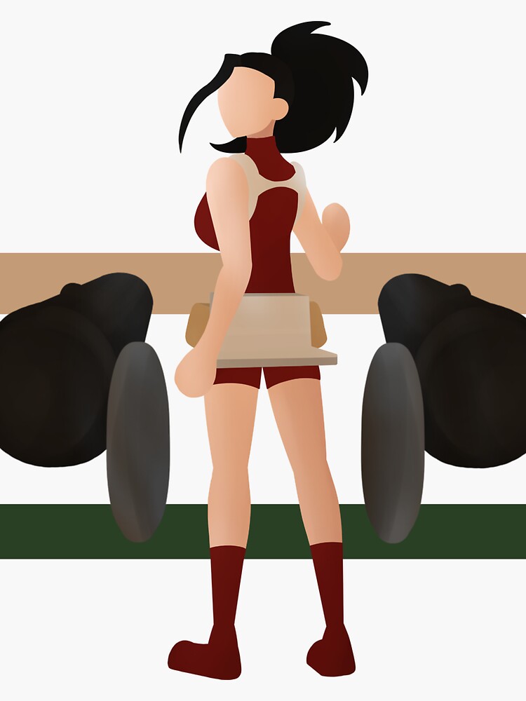 Momo Yaoyorozu Sticker For Sale By Untitledgenny Redbubble