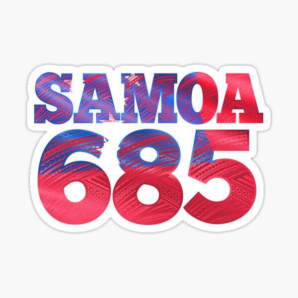 "Samoa 685 - Samoan Pride - Polynesian" Sticker for Sale by ...