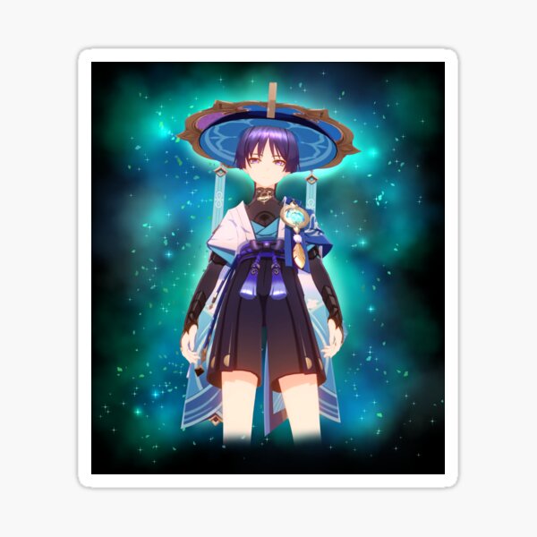 "Scaramouche the Wanderer" Sticker for Sale by SegaJenkins | Redbubble