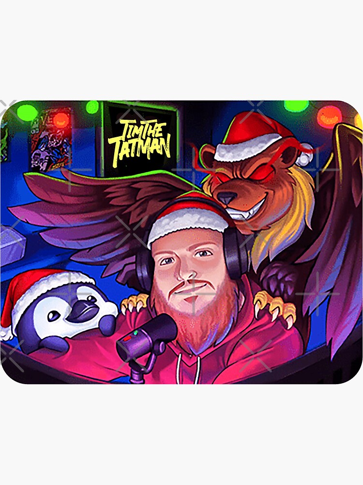"Timthetatman - My Idol" Sticker for Sale by Pi-Artist | Redbubble