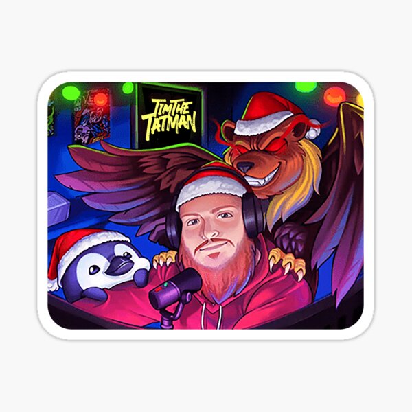 "Timthetatman - My Idol" Sticker for Sale by Pi-Artist | Redbubble