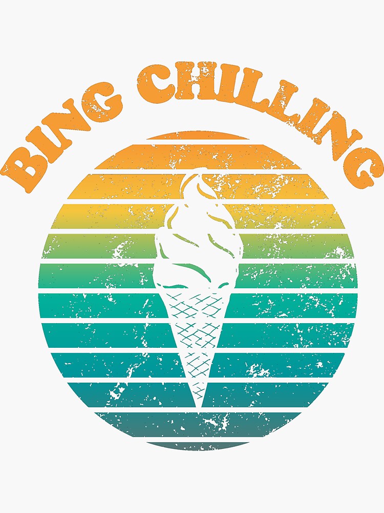 "Bing Chilling John Cena funny t-shirt " Sticker for Sale by Strajker00 ...