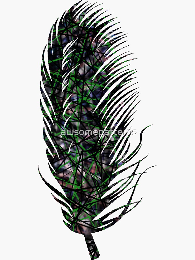 "Overlapping Green Black Squares" Sticker for Sale by awsomepatterns ...