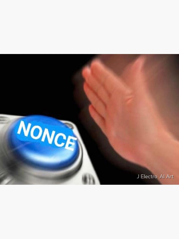 "Nonce Button Meme Joke Joke Meme Novelty item Best SellerJoke Meme ...