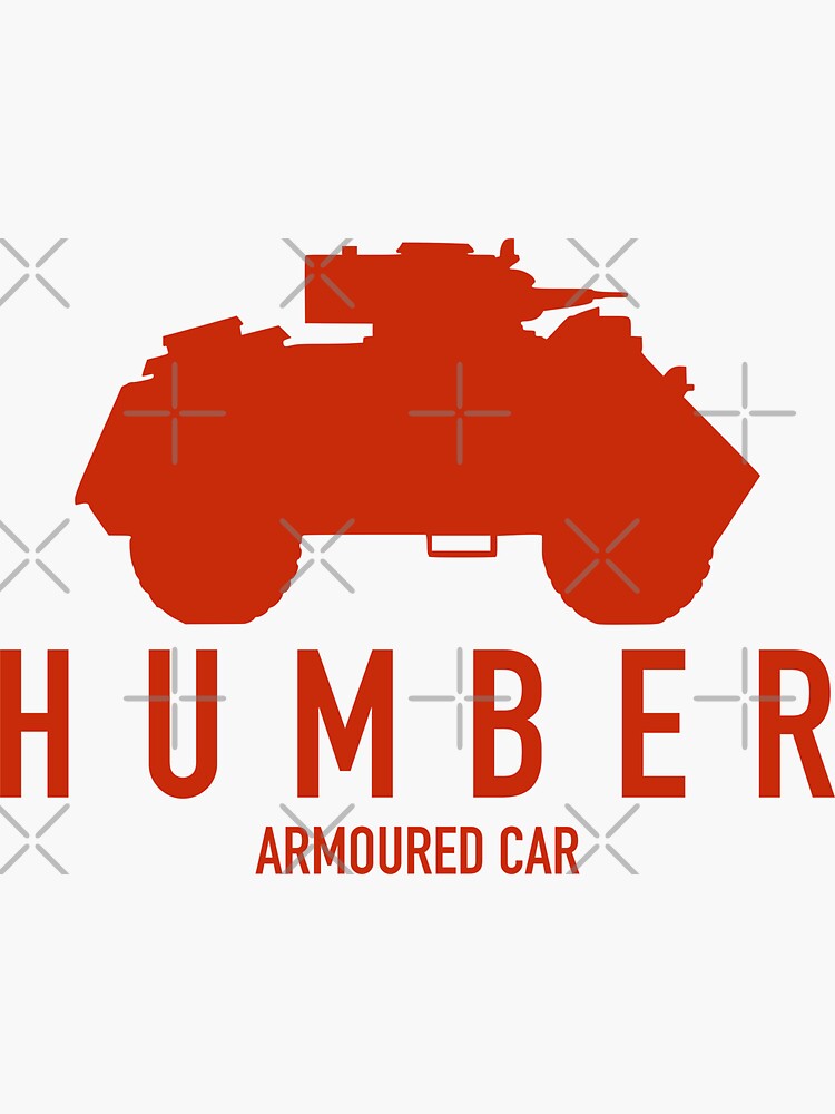 "Humber Armoured Car" Sticker for Sale by ArmoredDP | Redbubble