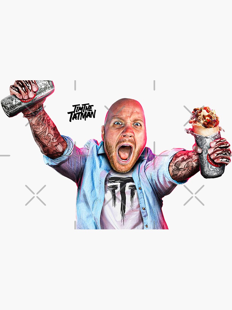 "Timthetatman - My Idol" Sticker for Sale by Pi-Artist | Redbubble