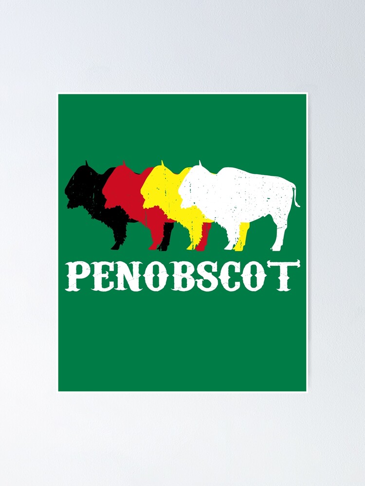 "Penobscot Tribe Native American Indian" Poster for Sale by ...