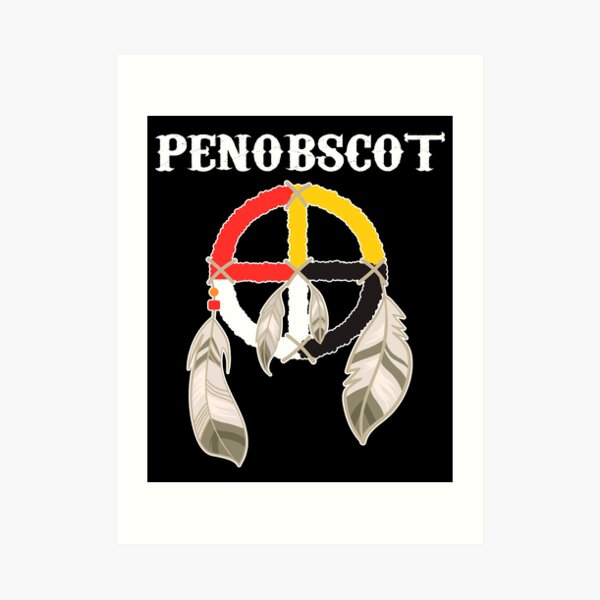 "Penobscot Tribe Native American Indian Medicine Wheel" Art Print for ...