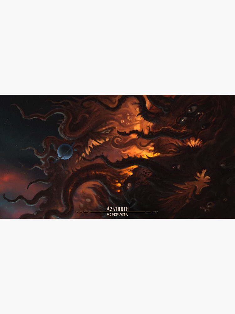 "Azathoth | Lovecraft Fiction" Sticker for Sale by EagleWithAGun ...