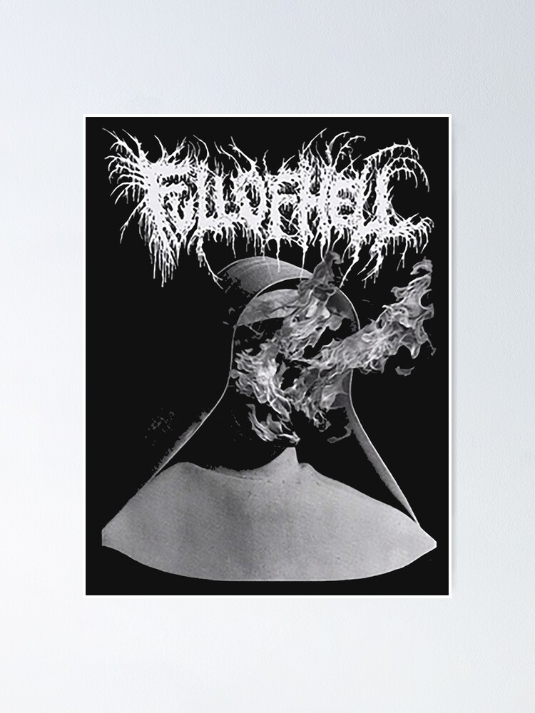 "full of hell the best logo" Poster for Sale by Foreemendd | Redbubble