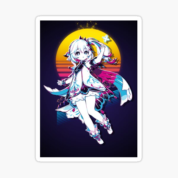 "Genshin Impact - Nahida *80s retro*" Sticker for Sale by MyRetroArt ...
