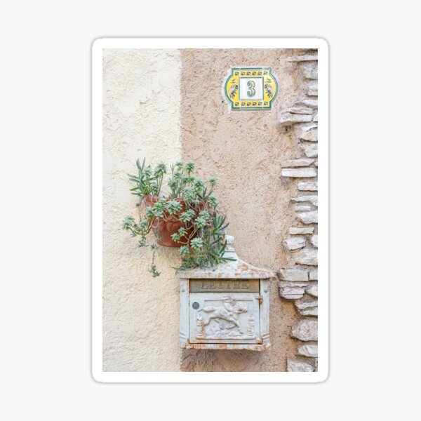 "Vintage Mailbox in Antibes City, Postal Mail Box, French Riviera ...