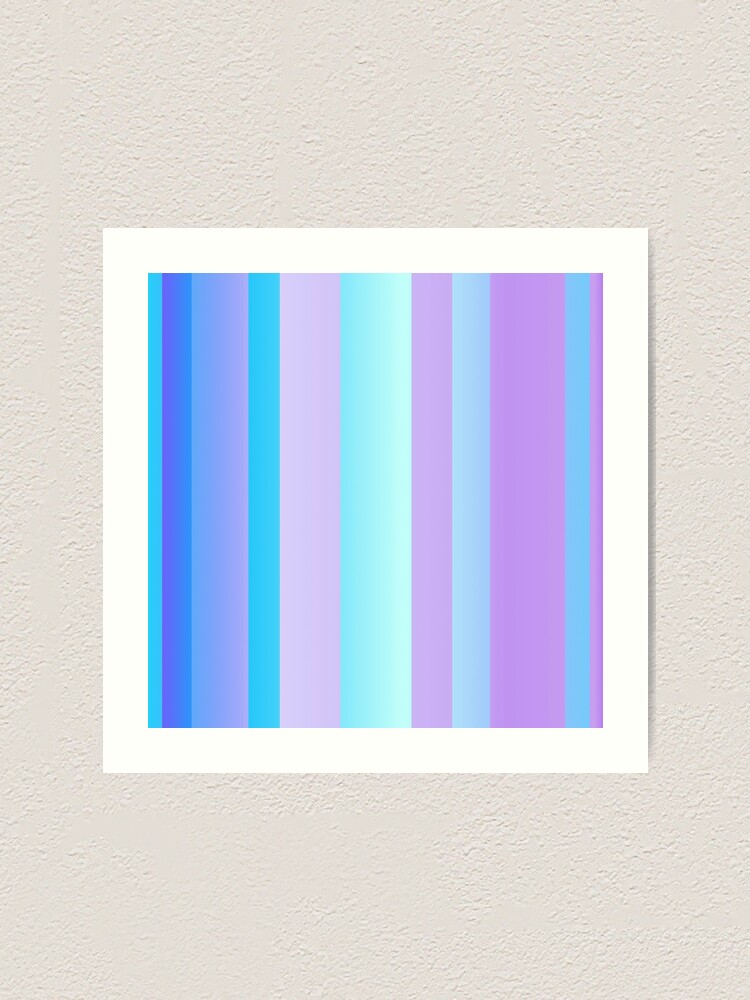 "Periwinkle color palette | periwinkle lilac color palette" Art Print ...