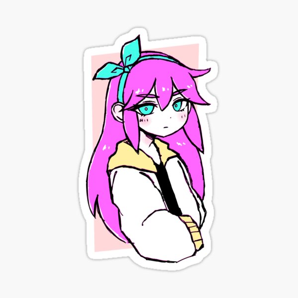 "OMORI Aubrey" Sticker for Sale by kaejun | Redbubble