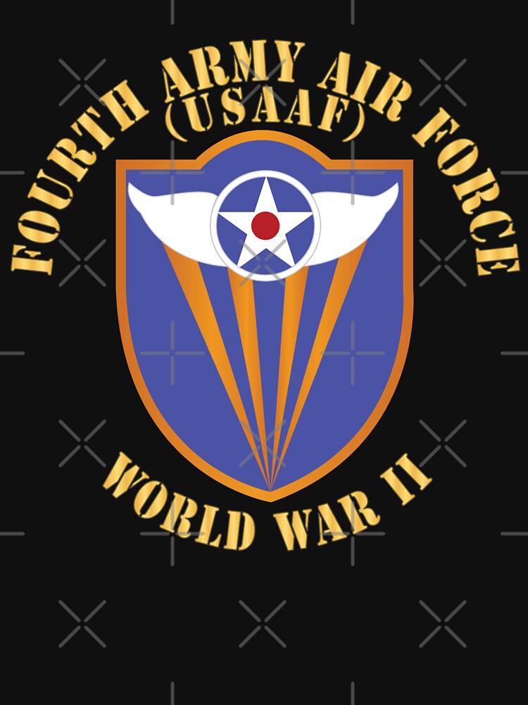 "AAC - SSI - 4th Air Force - WWII - USAAF x 300" T-shirt for Sale by ...