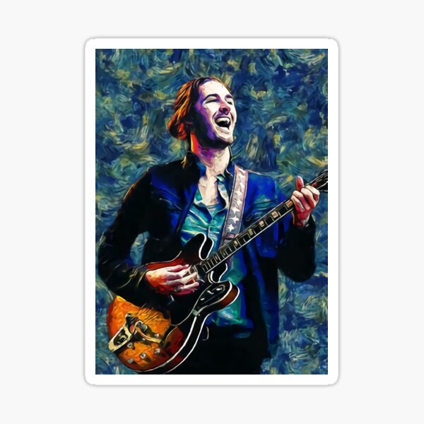 "Hozier" Sticker for Sale by estrellabarton | Redbubble
