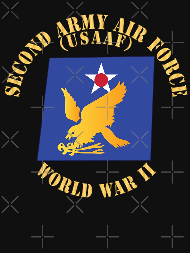 "SSI - AAF - 2nd Air Force - WWII - USAAF x 300" T-shirt for Sale by ...