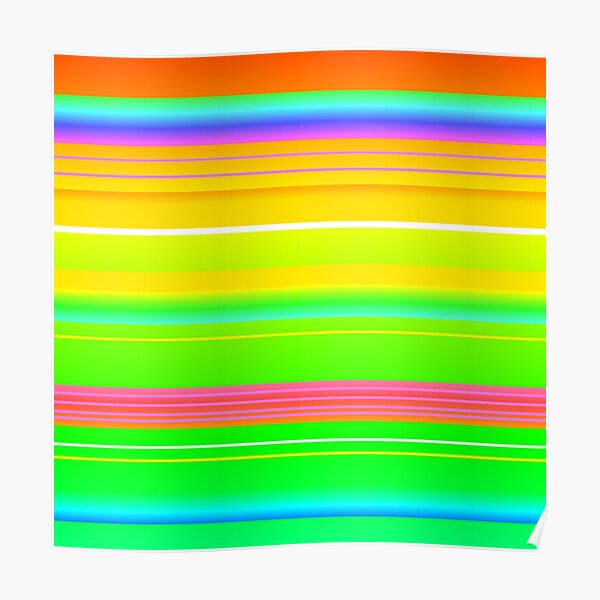 "Fun color palette | fun color combination" Poster for Sale by lausn ...