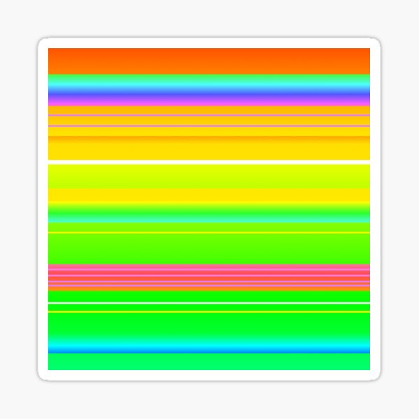 "Fun color palette | fun color combination" Sticker for Sale by lausn ...