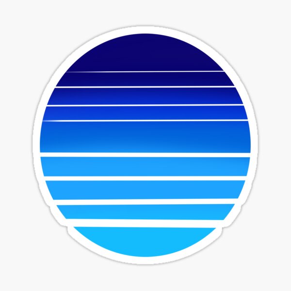 "Midnight Sun" Sticker for Sale by TSA13 | Redbubble