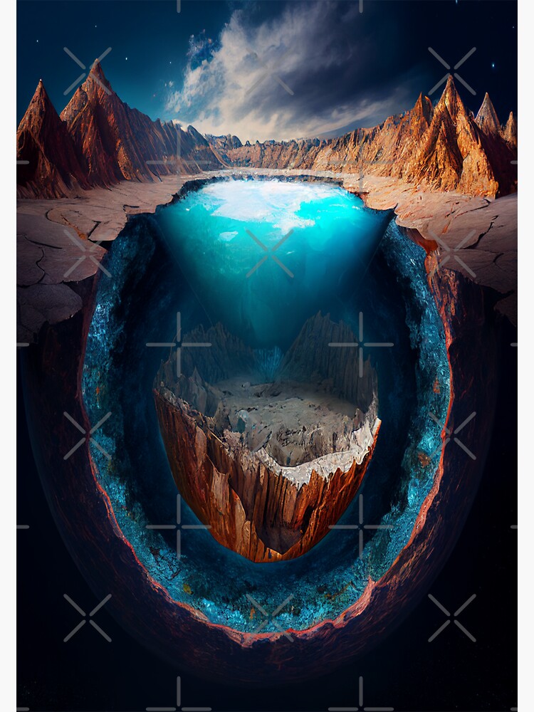 "Underwater Cave" Sticker for Sale by DalexMK | Redbubble