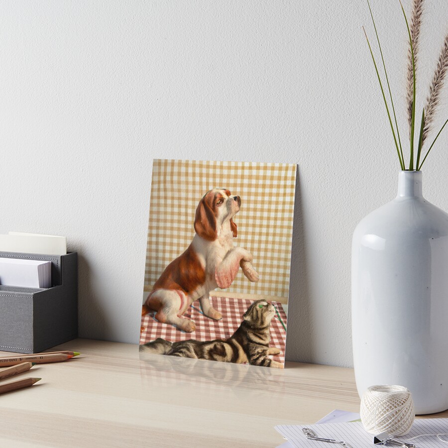 "Gingham Dog and Calico Cat in style of Michelangelo (AI Generated Art ...