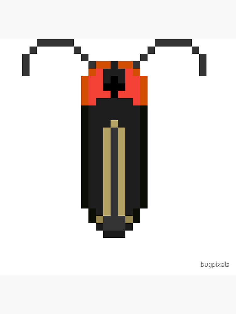 "Firefly/Lightning Bug Pixel Art Design" Poster for Sale by bugpixels | Redbubble