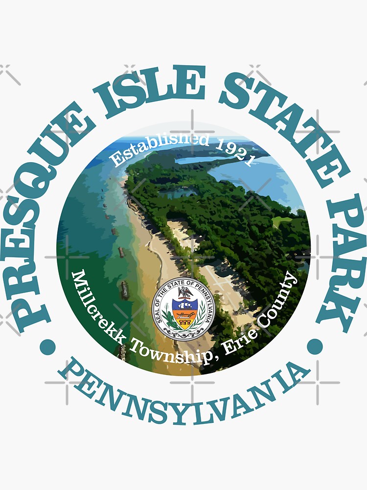 "Presque Isle (SP)" Sticker for Sale by curranmorgan | Redbubble