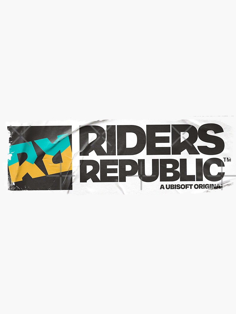 "Riders Republic Logo" Sticker for Sale by snexon | Redbubble
