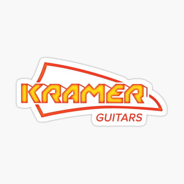 "Kramer Logo" Sticker for Sale by wasisnt | Redbubble